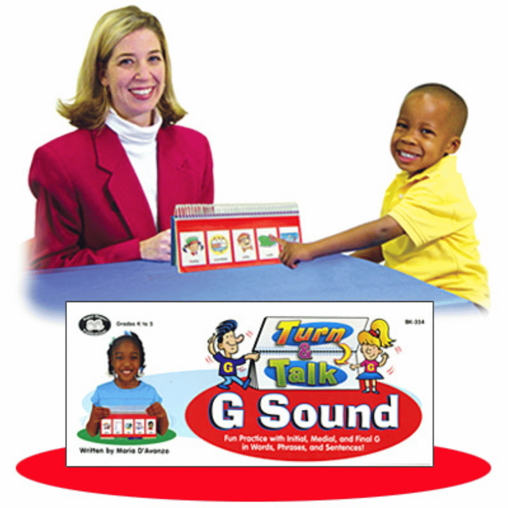 Turn & Talk G Sound | Articulation Flipbook | Super Duper – Rejuvenate ...