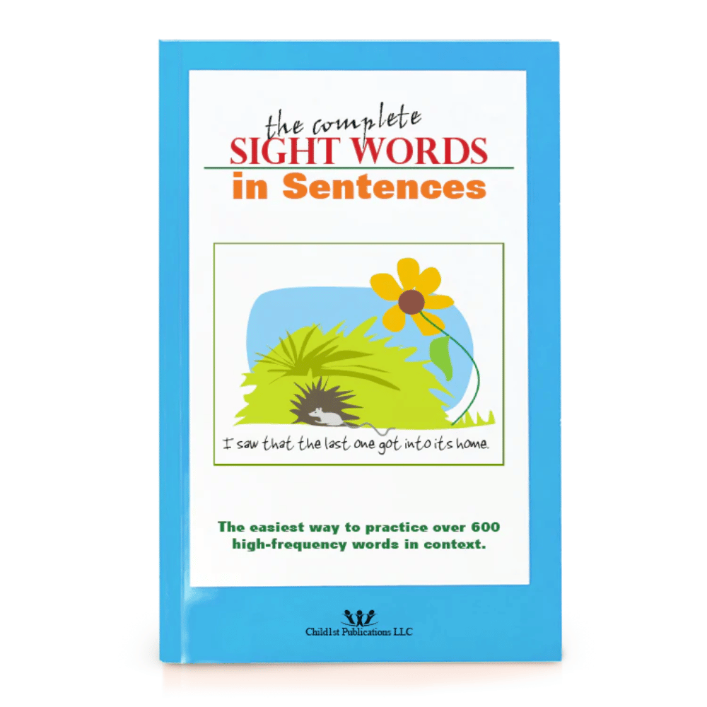 The Complete Sight Words in Sentences | Fluency for Children ...