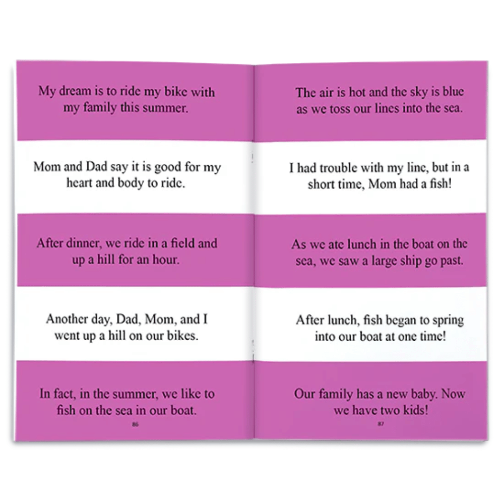 The Complete Sight Words in Sentences | Fluency for Children ...