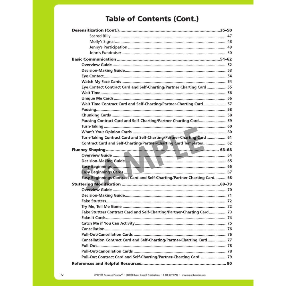 Focus on Fluency™ | Stuttering Therapy Tool Kit for SLPs | Canada ...