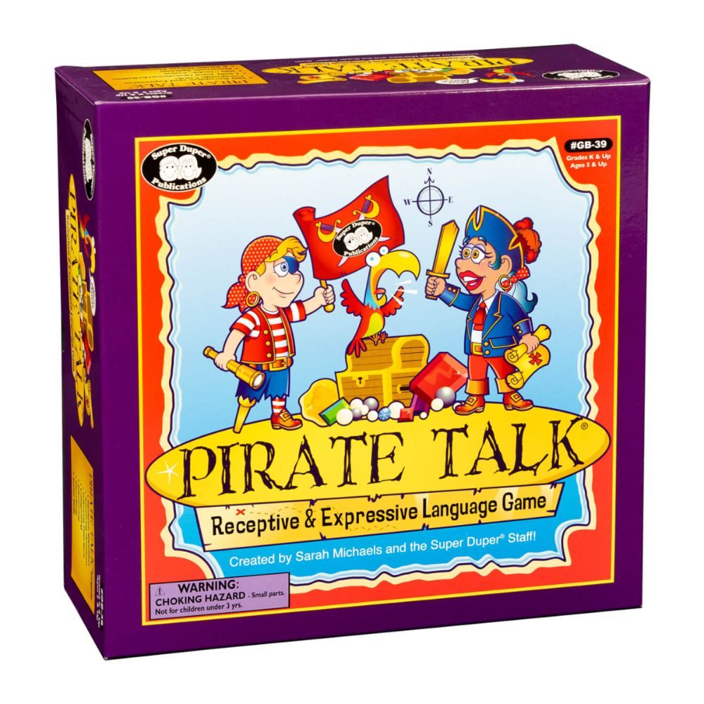 Pirate Talk® Board Game | Receptive and Expressive Language ...