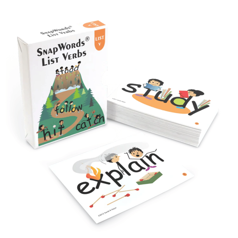 SnapWords® Verbs | Child1st Publications | Canada – Rejuvenate Resources