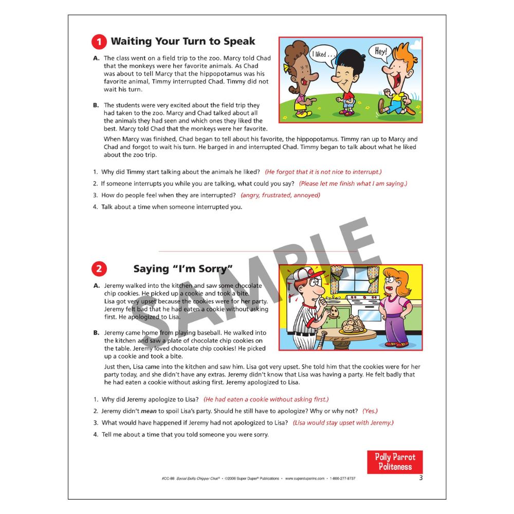 Social Skills Chipper Chat® | Build Social Skills | Canada – Rejuvenate ...