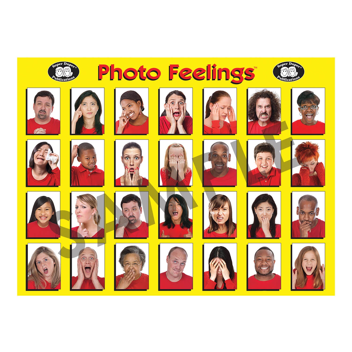 Photo Feelings Posters | Emotional Awareness Visual Supports ...